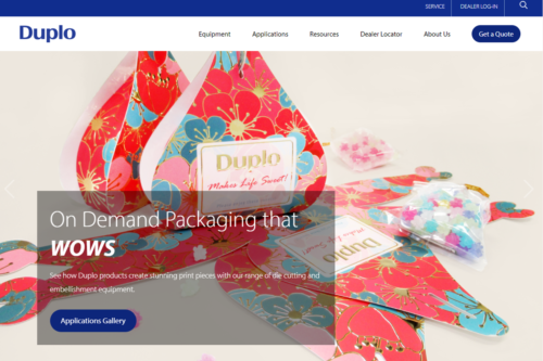 Duplo USA Launches New Website | Duplo USA