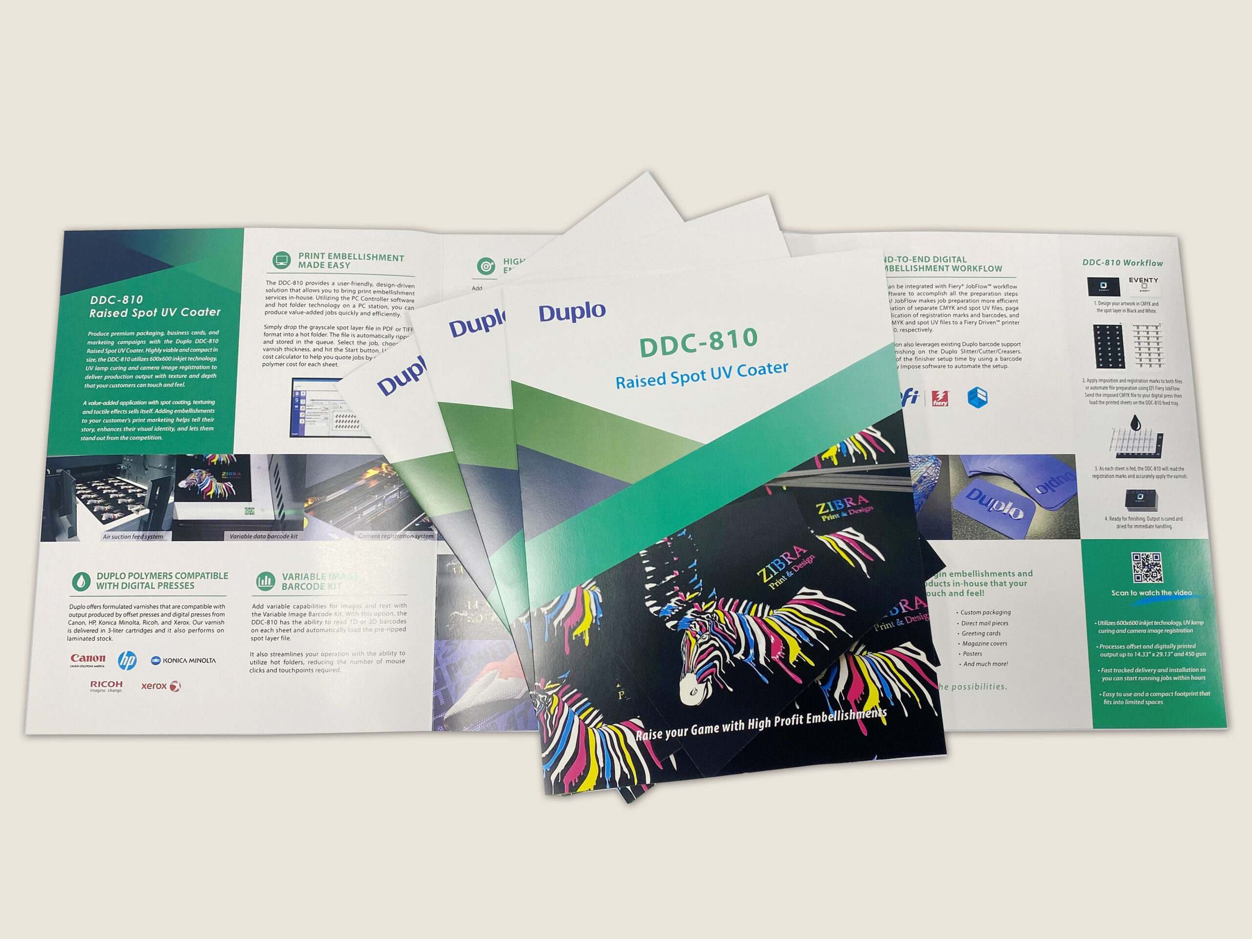 Fold 3-Panel Brochures | Duplo USA
